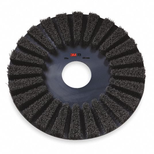 3M, Black, 1 in Trim Lg, Rotary Brush - 4WH82|50048011200182 - Grainger