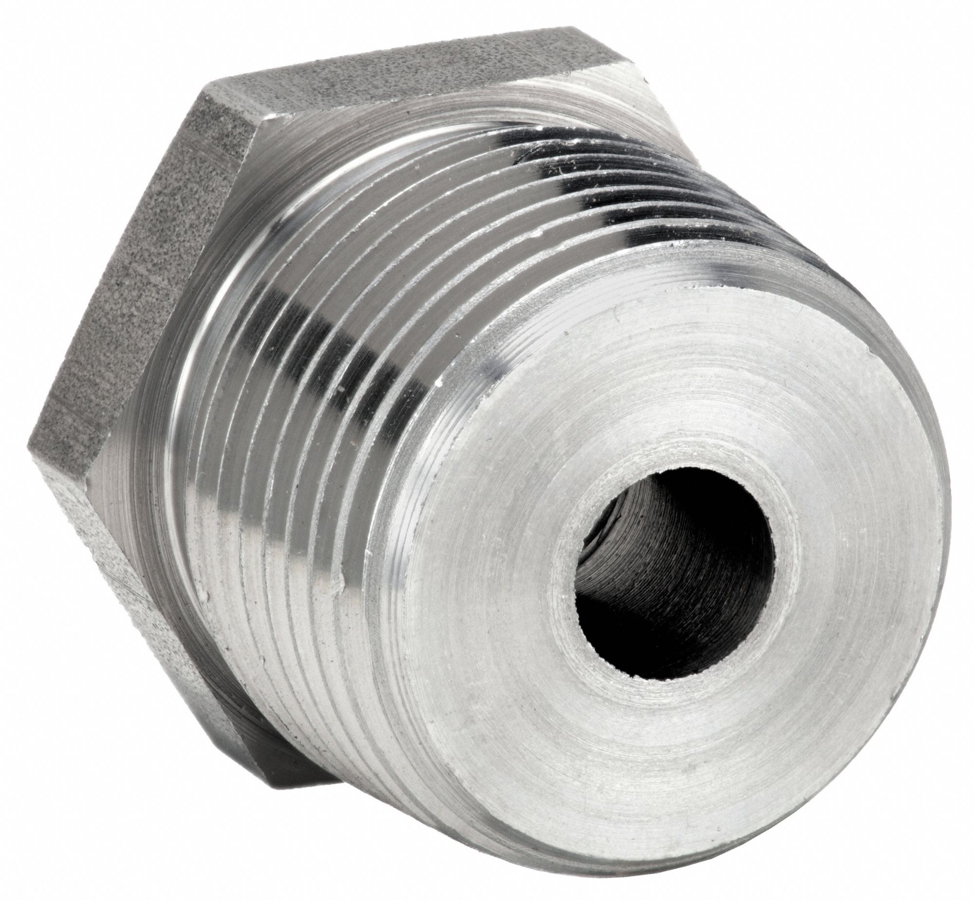 ANVIL Hex Bushing: Steel, 3/4 in x 1/8 in Pipe Size, Male NPT x Female NPT, Class 300 - 4WJK3 ...