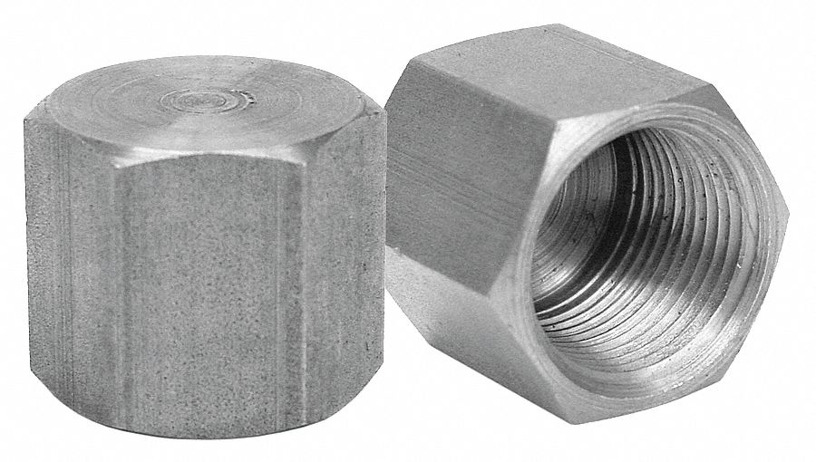 ANVIL Cap, FNPT, 1/8" Pipe Size - Pipe Fitting - 4WJU4|0318900008 ...