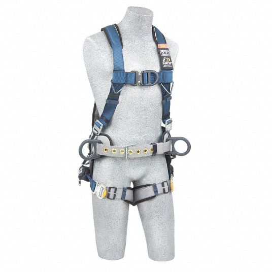 3M DBI-SALA, Vest, Unisex, Full Body Harness - 4WLZ4|1102388 - Grainger