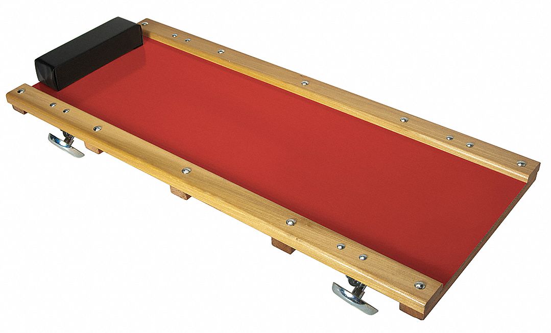 Creeper, Frame Material Hardwood - Grainger