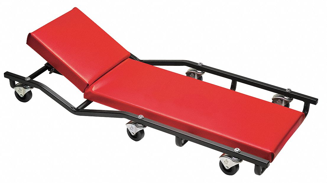 Std-Duty, 570 lb Max Load Capacity, Creeper - 4WM26|MTLV6ADJ - Grainger
