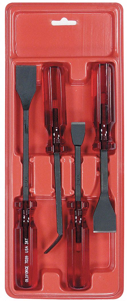 MAYHEW SCRAPER SET,STIFF,(2)5/8IN,(2)1IN,4 PC. - Putty Knife and Scraper Sets - WWG4WMD5 | 37365 ...