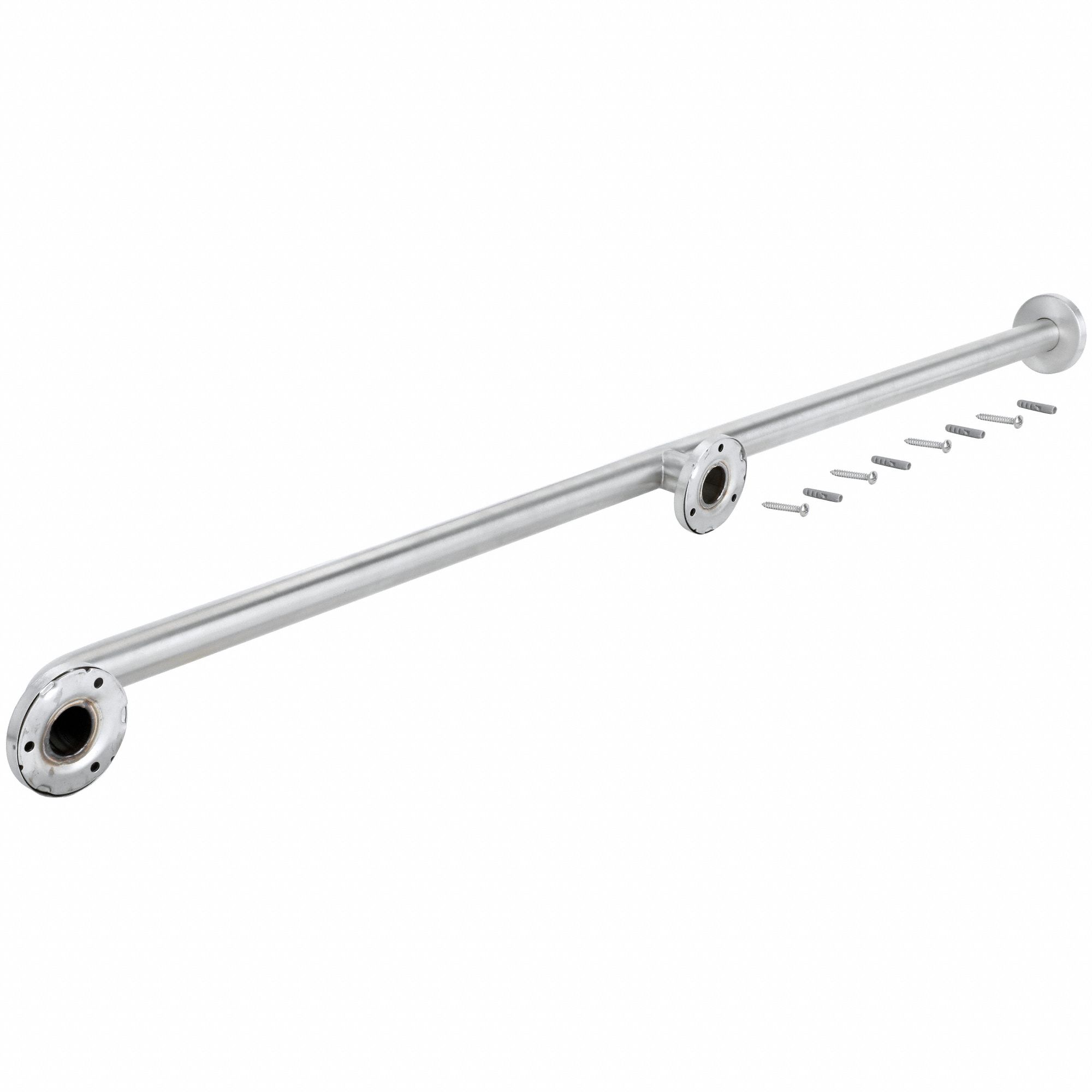 Straight, 48 in Lg, Grab Bar - 4WMG3|4WMG3 - Grainger