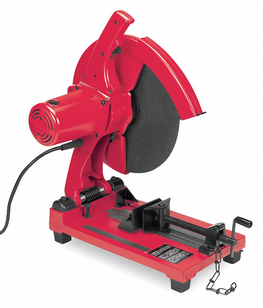 Abrasive Cut Off Saw 14 In Blade Dia 1 In Arbor Size Grainger