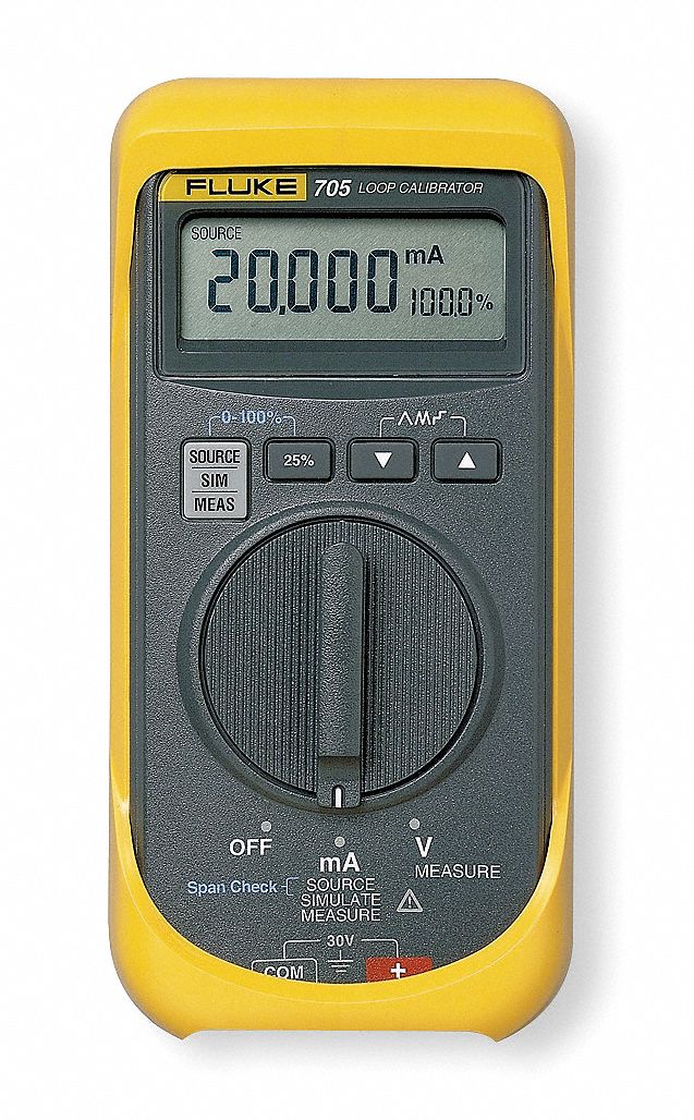 Fluke Loop Calibrators Ma Readloop Powerma Source Loop Calibrator 4wr69fluke 705 Grainger