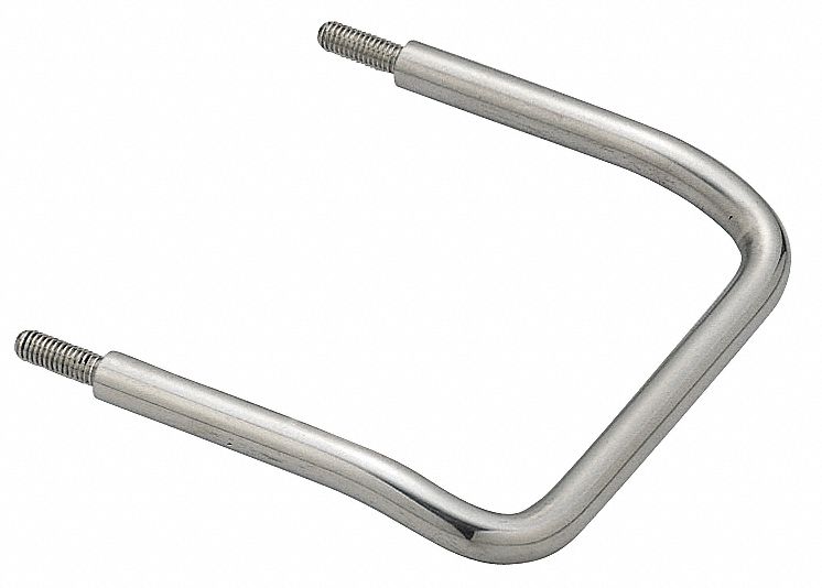 SUGATSUNE, Threaded Holes, Stainless Steel, Pull Handle - 4WRL7|H-75-BL ...