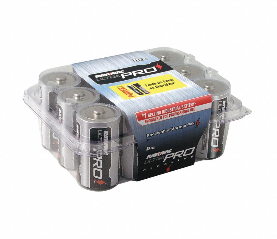 RAYOVAC Batería Estándar Alcalina D - Baterías Estándar - 4WT07 | ALD ...