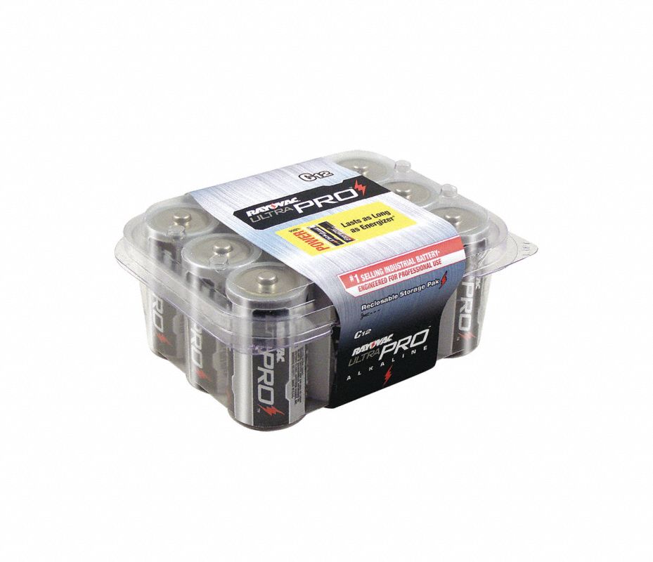 RAYOVAC Batería Estándar Alcalina C - 4WT08 | ALC-12 - Grainger México