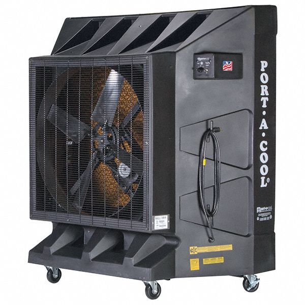PORTACOOL Portable Evaporative Cooler, 9600 cfm - 4WT31|PAC2K361S ...