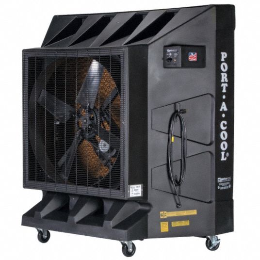 PORTACOOL Portable Evaporative Cooler, 1/2 HP - 4WT32|PAC2K363S - Grainger