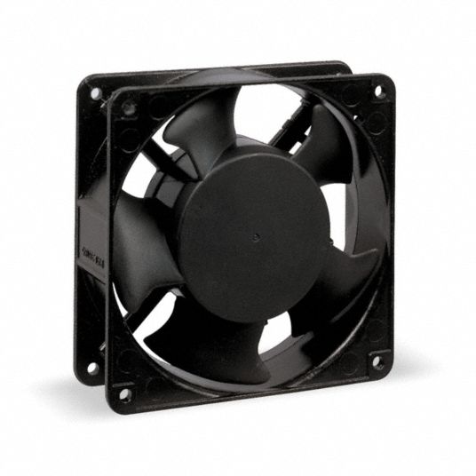 Axial Fan,24VDC,4-11/16In H,4-11/16In W - Grainger