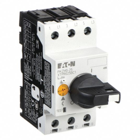 EATON, Non-Reversing, 3 Poles, Manual Motor Protector - 4WXJ5 ...