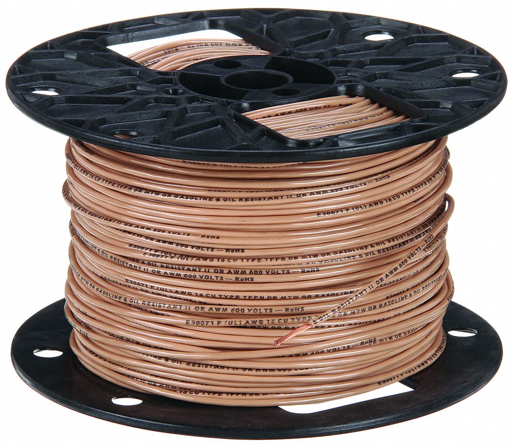 Copper, 16 AWG, Building Wire - 4WYU1|29753101 - Grainger