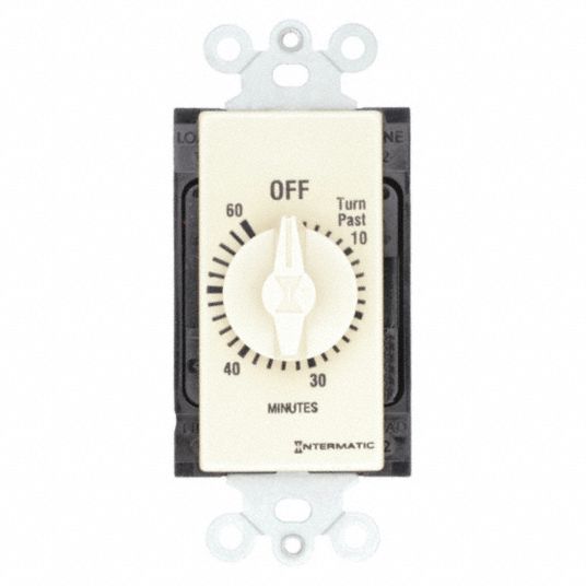 INTERMATIC, 1 hr Max, SPDT, Spring-Wound Timer - 4WZ14|FD360M - Grainger