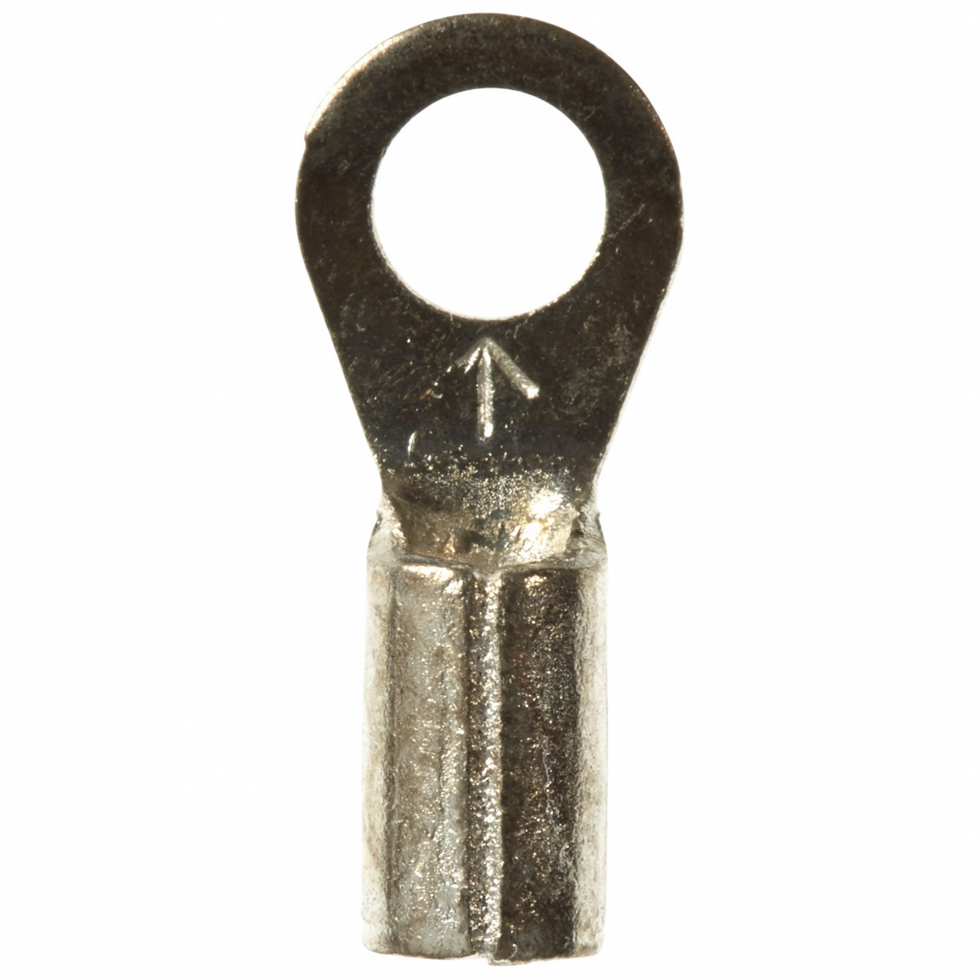 3M, Bare, #6 Stud Size, Ring Terminal - 4X280|M14-6R/SX - Grainger