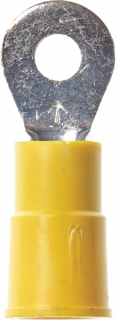 3M Terminal de Anillo,Amarilla Vinilo,Costura Soldado a Tope,12 a 10 ...