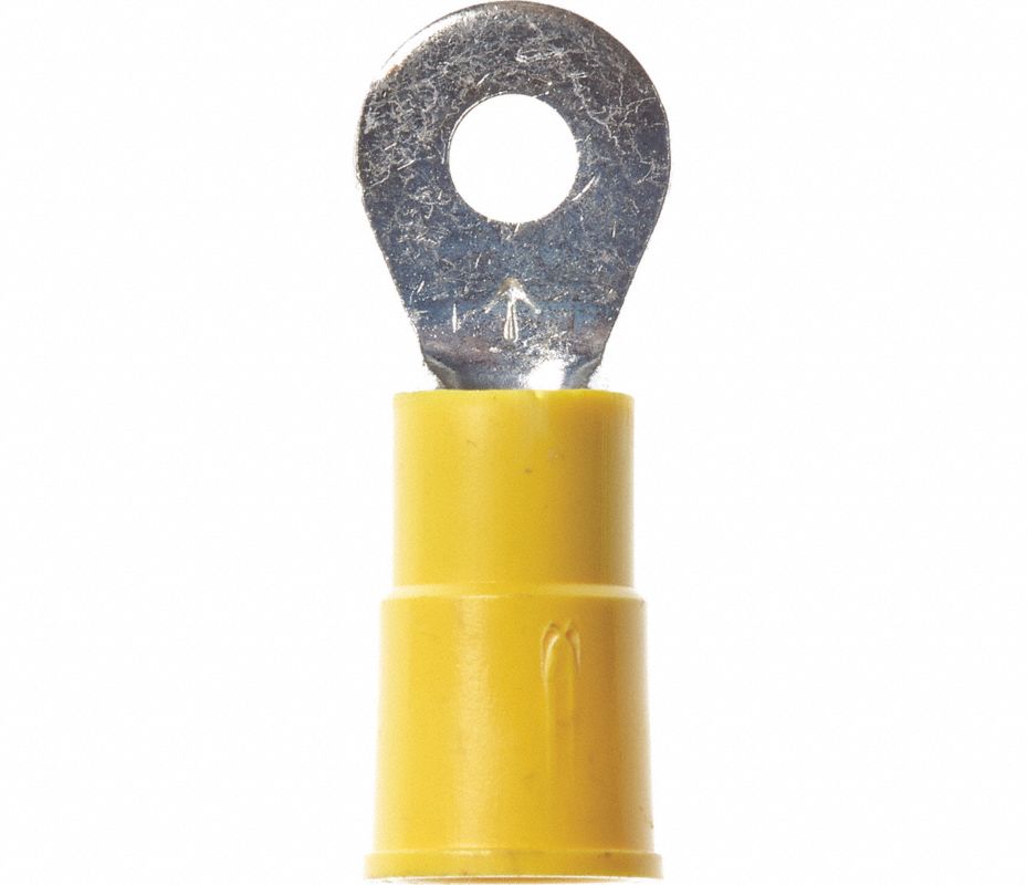 3M Terminal de Anillo,Amarilla Vinilo,Costura Soldado a Tope,12 a 10 ...