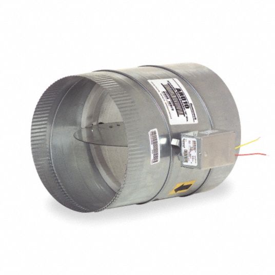 For 6 in Dia, 4 5/8 in L, Zone Control Damper - 279C18|ARD6 - Grainger