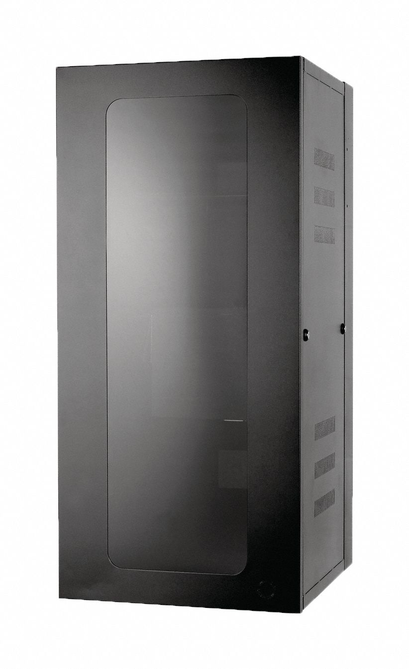 HUBBELL, 26 Rack Units, 48 in x 26 7/8 in x 20 in, Cabinet - 4XA82 ...