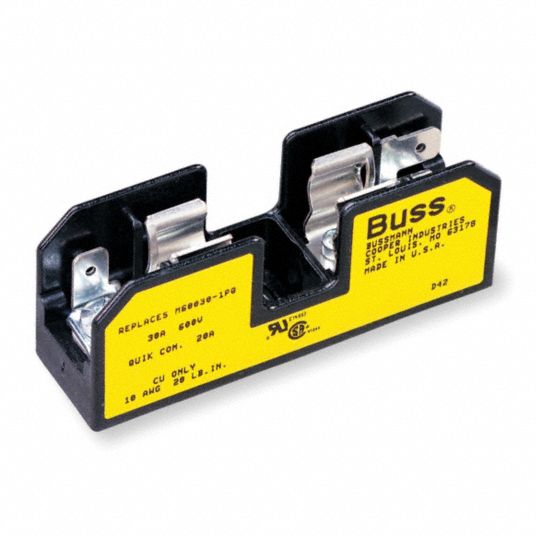 Fuse Block, Fuse UL Class Midget - Grainger