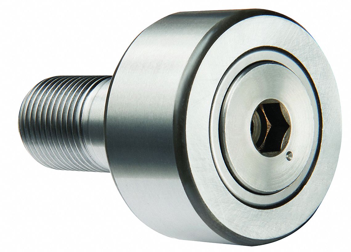 INA, 40 mm Roller Dia, Crowned, Track Roller - 4XFE3|NUKR40-A - Grainger