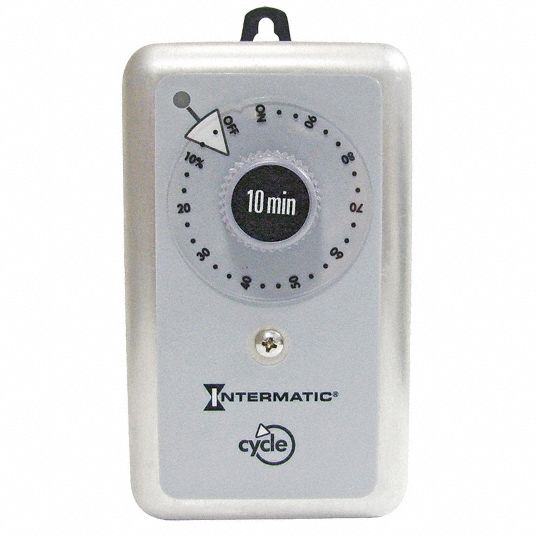 INTERMATIC, 30 min, SPST, Electromechanical Cycle Timer - 4XGV8|CT1000 ...