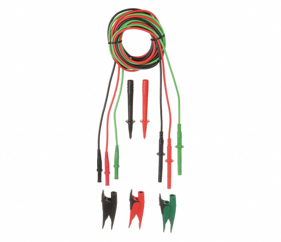 FLUKE Juego Puntas Prba,20 A,5kVAC,Plomo 48plg - Accesorios para ...