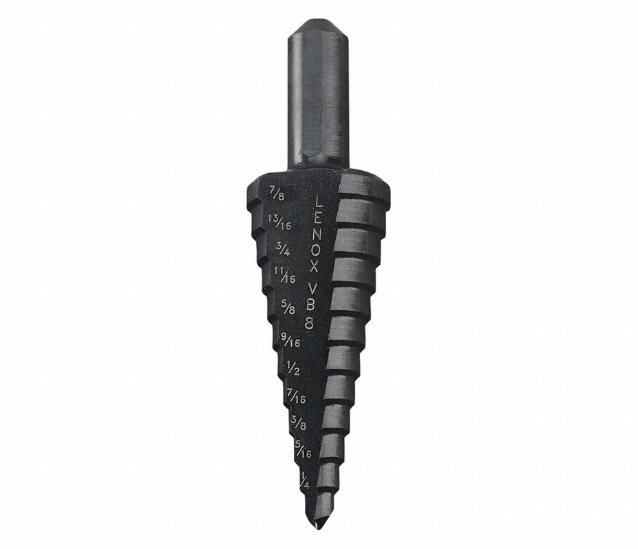 LENOX Broca Escalonada de Acero de Alta Velocidad 3/16" a 7/8" - Brocas ...