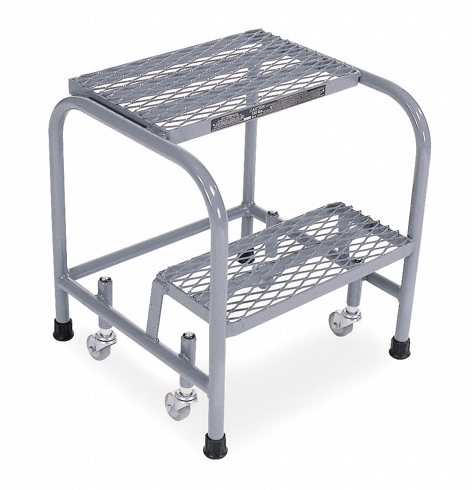 COTTERMAN, 1.7 ft Overall Ht, 450 lb Load Cap, Step Stool - 4XM23 ...