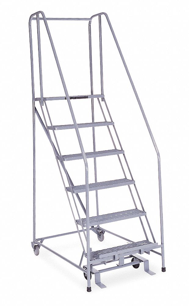 COTTERMAN, 5 ft Platform Ht, Assembled, Rolling Ladder - 5FYR7 ... COTTERMAN, 5 ft Platform Ht, Assembled, Rolling Ladder - 5FYR7 ...