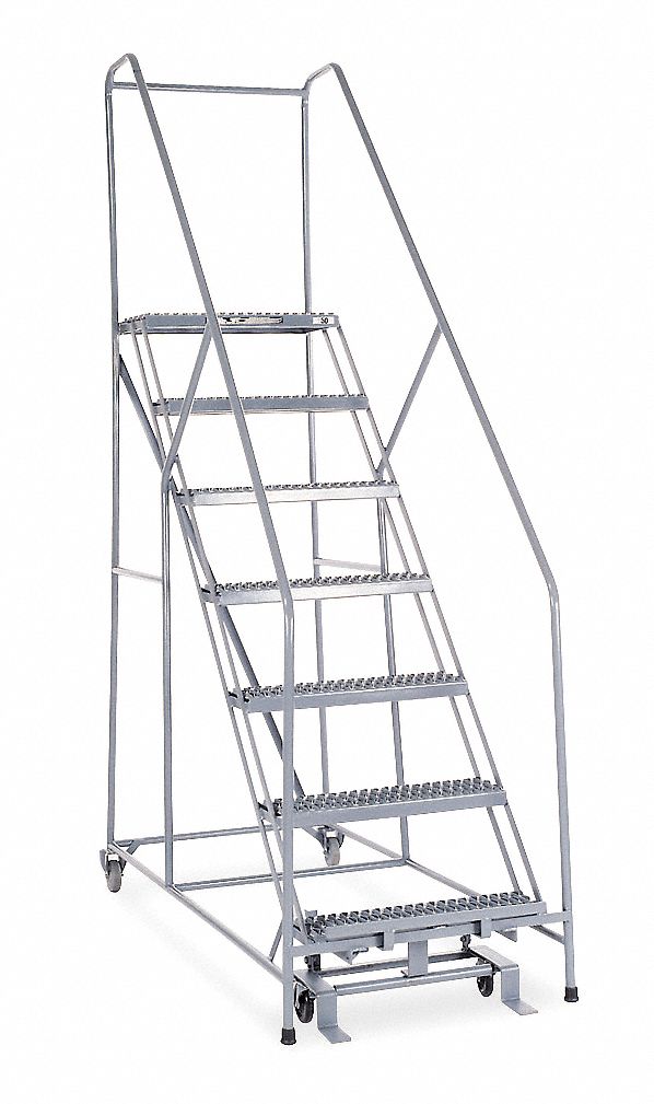 COTTERMAN, 5.8 ft Platform Ht, Assembled, Rolling Ladder - 4XM60 ...