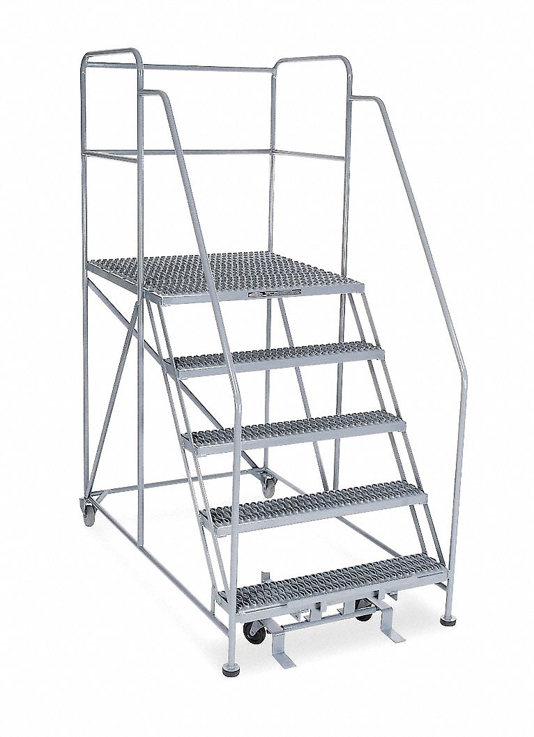 COTTERMAN, 4.2 ft Platform Ht - Max, 36 in x 36 in, Mobile Work ...