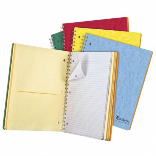 AMPAD Spiral Notebook, 11 x 8 7/8 in - 4XNA1|25-466 - Grainger