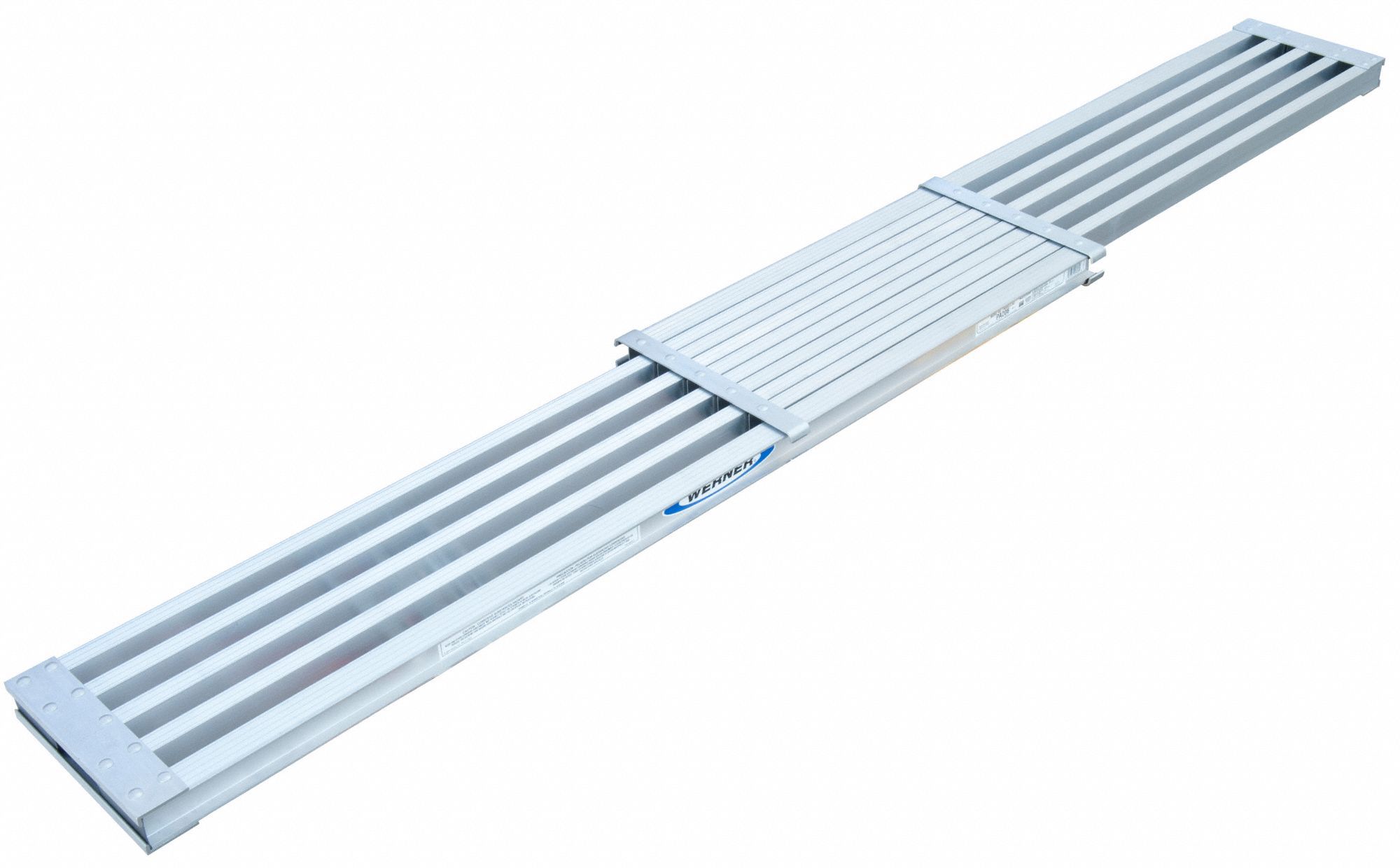 WERNER, Aluminum, Aluminum, Scaffold Extension Plank - 4XP31|PA208 ...