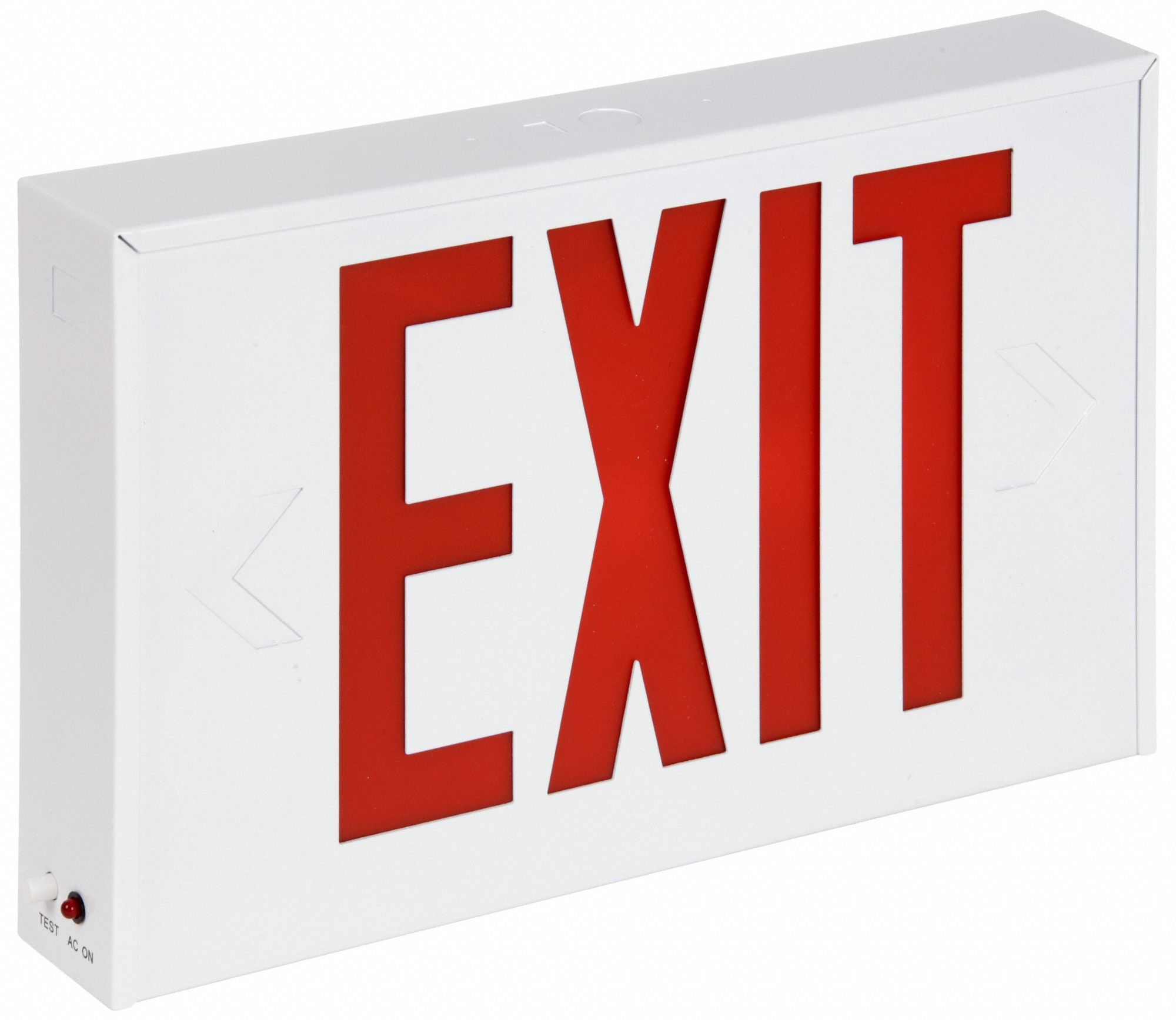 Emergency Battery Backup, LED, Exit Sign - 4XT48|LX W 3 R EL N - Grainger