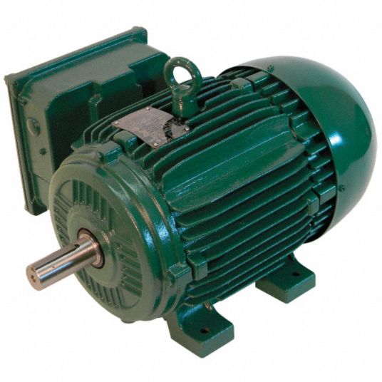 High Torque Farm Duty Motor, 7-1/2 HP, Nameplate RPM 1730, Voltage 230 ...