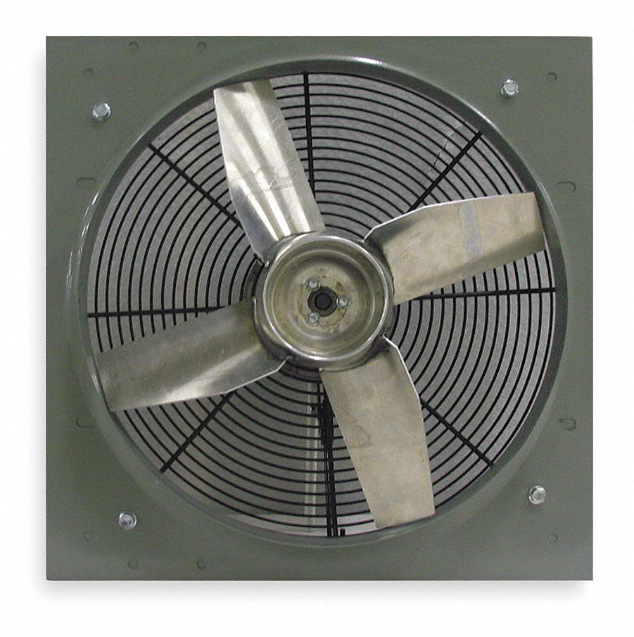 24" x 24" 115 V ACV Heavy Duty Direct Drive Exhaust Fan - Grainger