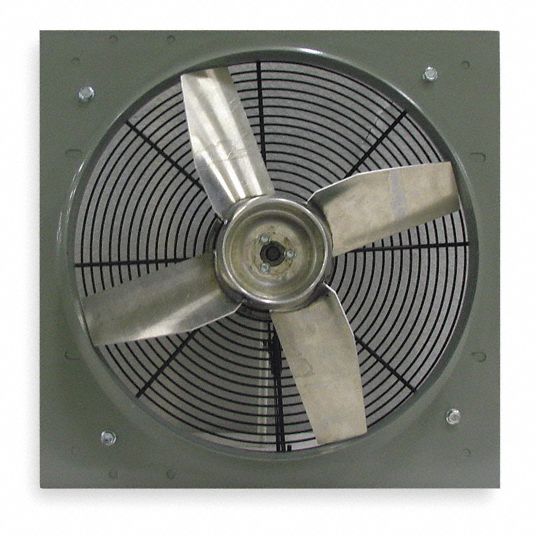 DAYTON 24" x 24" 115 V ACV Heavy Duty Direct Drive Exhaust Fan - 4C165 ...