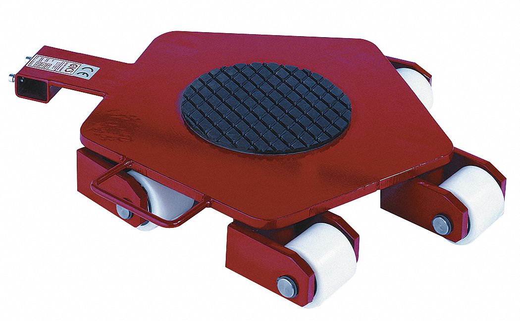 Rotating Machine Dolly, 11,000 lb Load Capacity - Grainger
