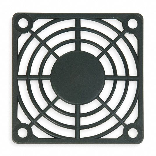 Compact Axial Fan Guard, Radiator Connection 4 11/16 in - Grainger