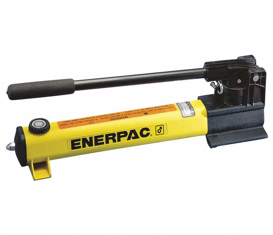 ENERPAC Bomba Hidráulica Manua , Longitud Total 22 Pulg. , Ancho Total ...