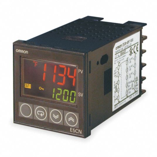 Temperature Controller Digital Infrared 1 16 DIN Size 100 to 240V AC Input Voltage SPST NO Grainger