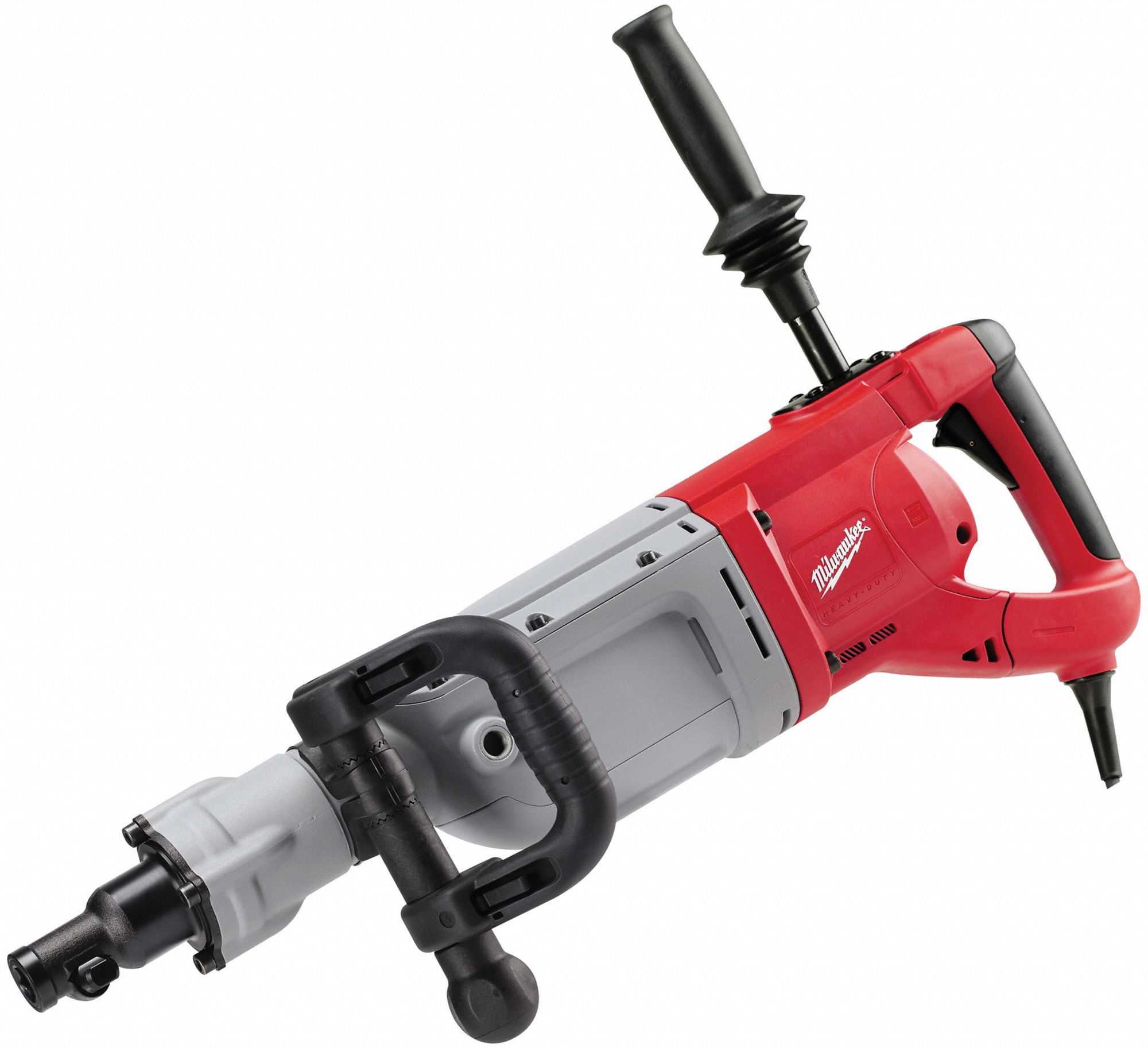 MILWAUKEE Demolition Hammer Kit: Corded, Chipper, 3/4 in Hex, 19.9 ft ...