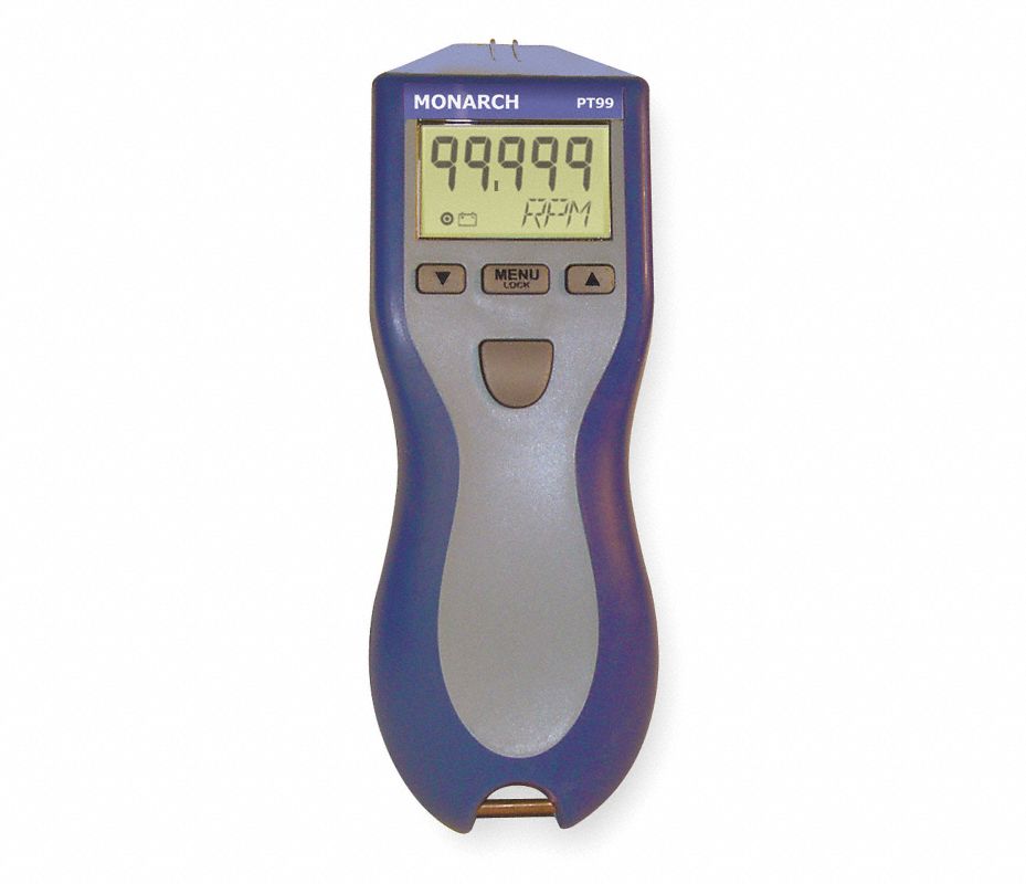 MONARCH Tacómetro Sin Contacto , Rango de RPM Sin Contacto 5 a 99 , 999 ...