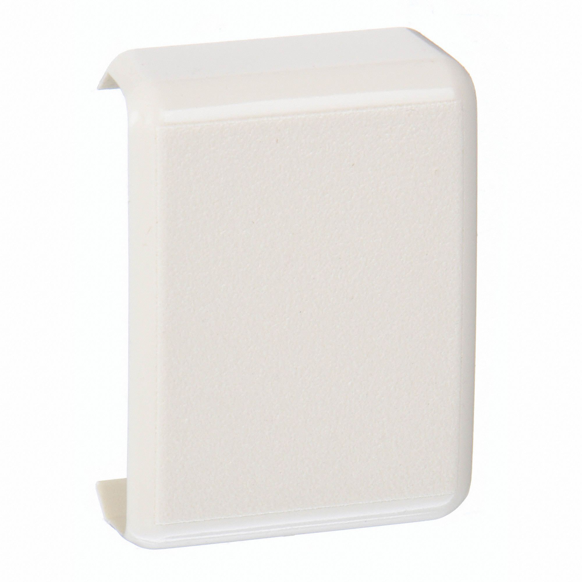 LEGRAND Cover Clip: 800, 1 5/16 in Wd, 7/16 in Ht, Plastic, Ivory ...