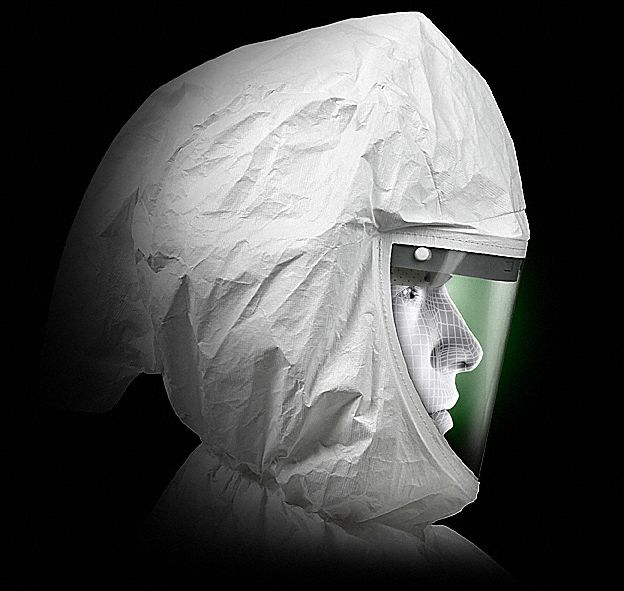 3M Hood with Collar: H-Series, Hood, PAPR System/SAR System, Universal ...