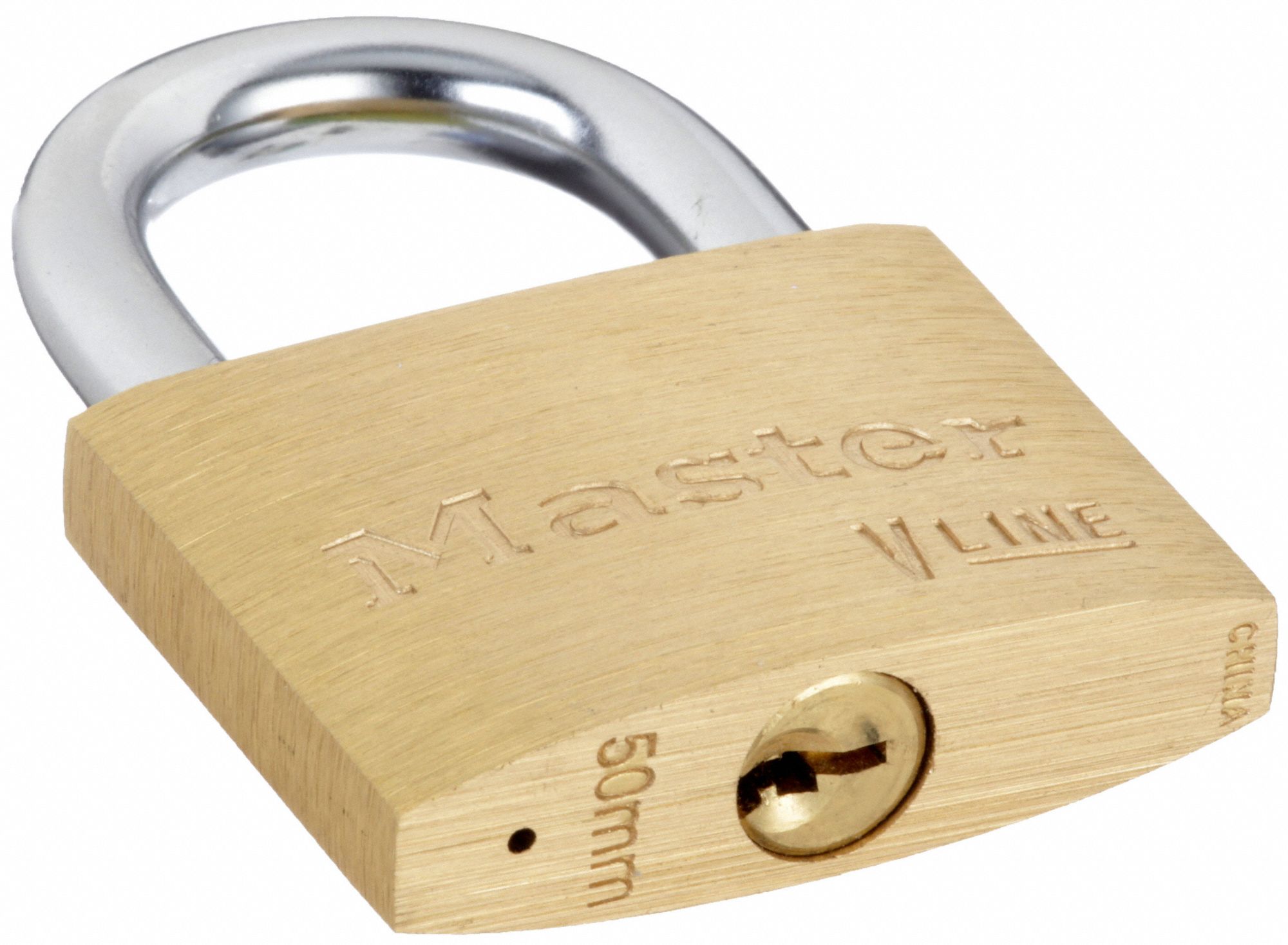 MASTER LOCK Padlock: 15/16 in Vertical Shackle Clearance, 1 in ...