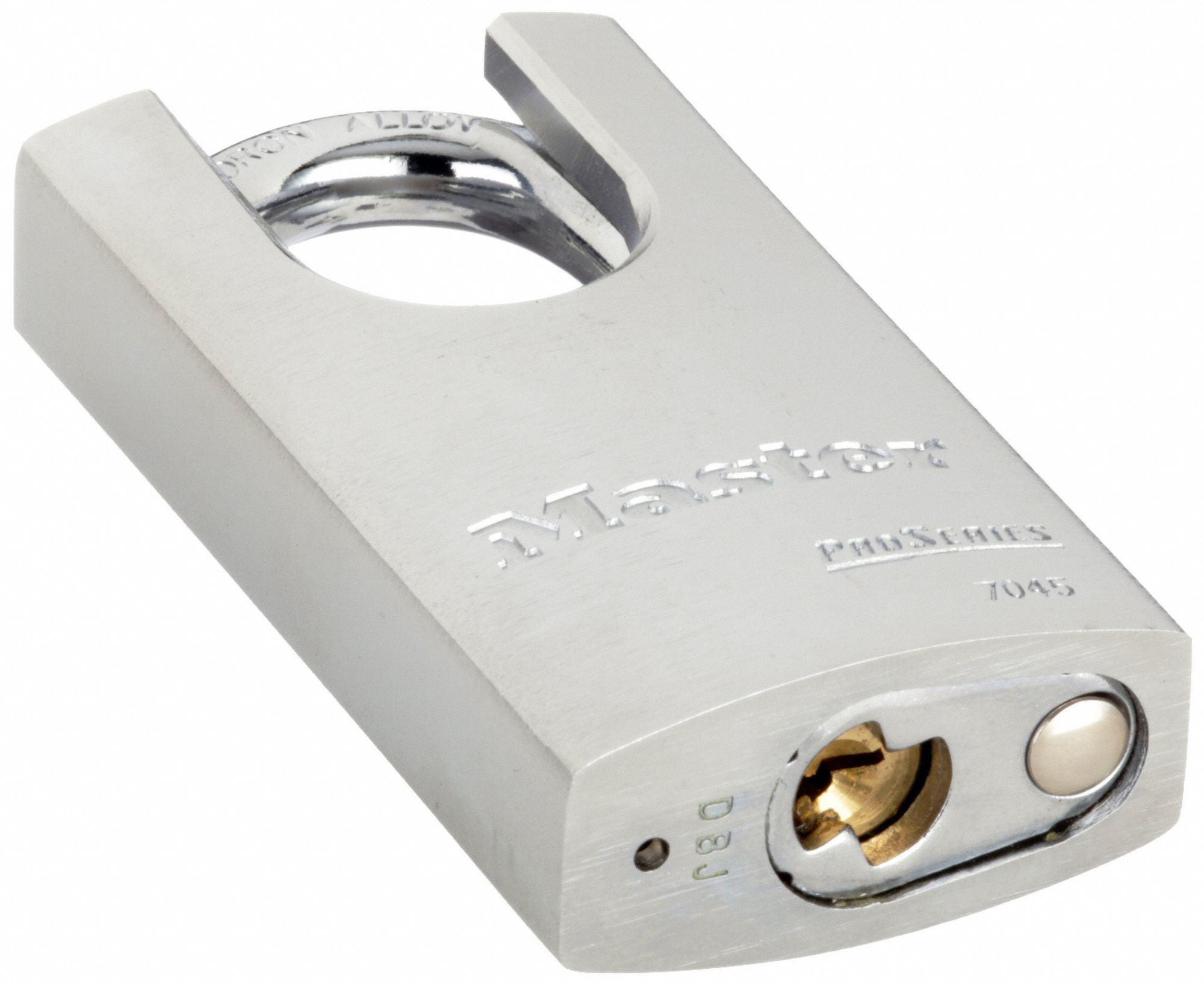 MASTER LOCK Padlock: 1 3/16 in Vertical Shackle Clearance, 29/32 in ...