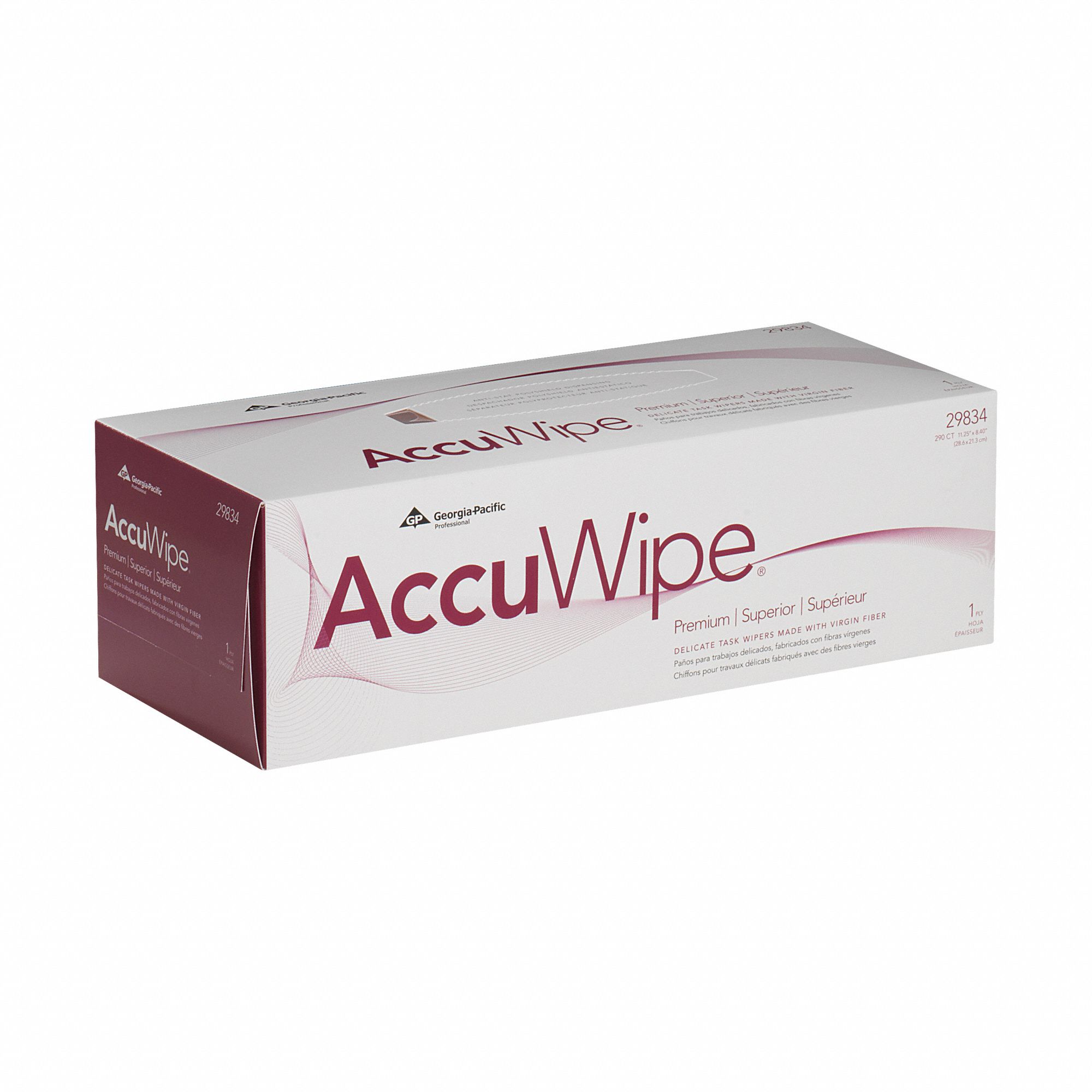 GEORGIA-PACIFIC Delicate Task Wipes, Pacific Blue Select™ AccuWipe®, 8 ...